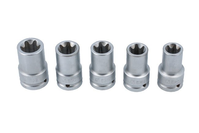 Laser Tools 8705 Impact Star Socket Set 3/4"D 5pc