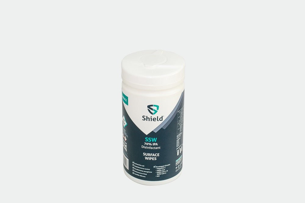 PH Shield Antibacterial Disinfectant Disposable Surface Wet Wipes Tub